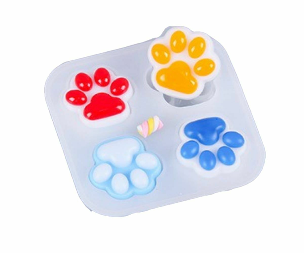 Molde 4 Mini Patitas Plasrex